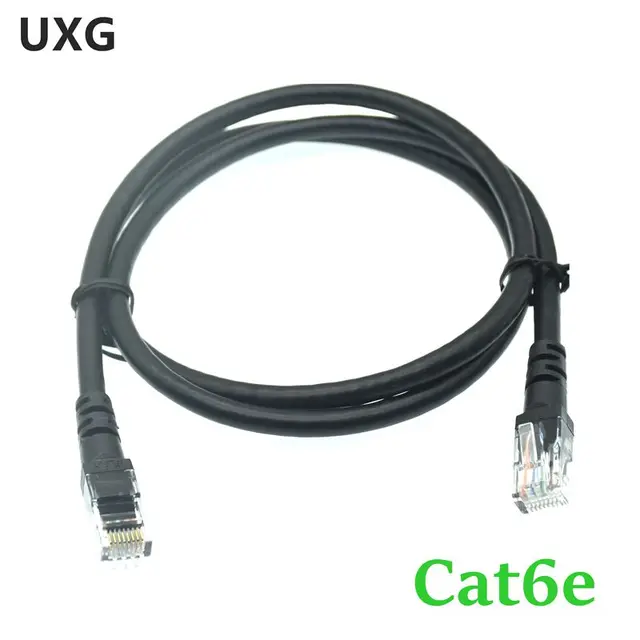 10cm RJ45 cable 26AWG CAT6 UTP Side Angled L Shape RJ45 Patch Cord ...