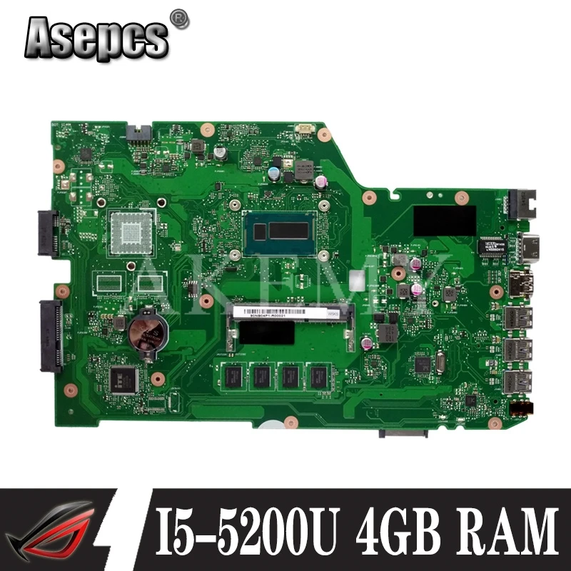 AKEMY X751LAB original mainboard for ASUS X751L K751L R752L X751LA ...