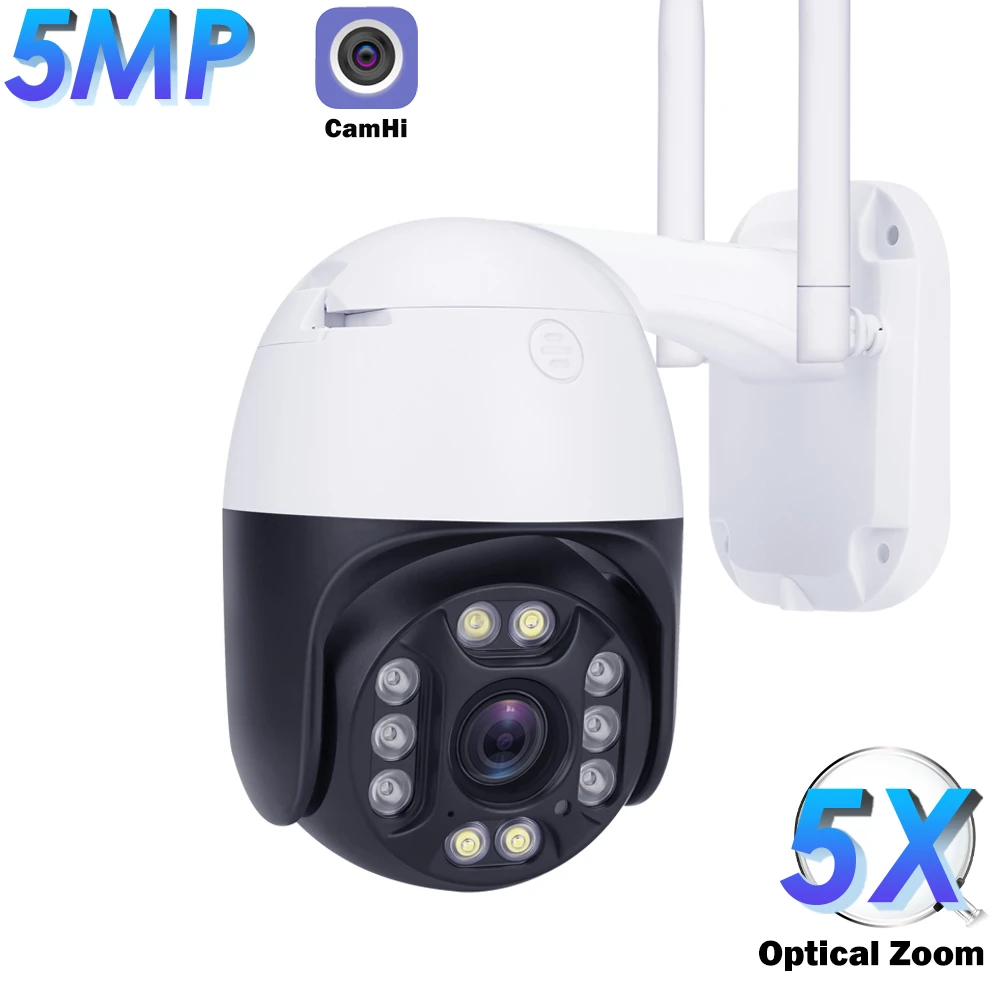 Camhi IP Camera WiFi Home Security Camera 1080P 5MP Outdoor ...