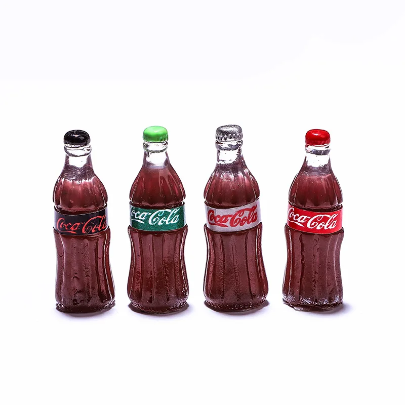 Botella-de-Cola-de-Coca-Cola-bebida-nevera-agua-Soda-estatuilla-peque-a ...