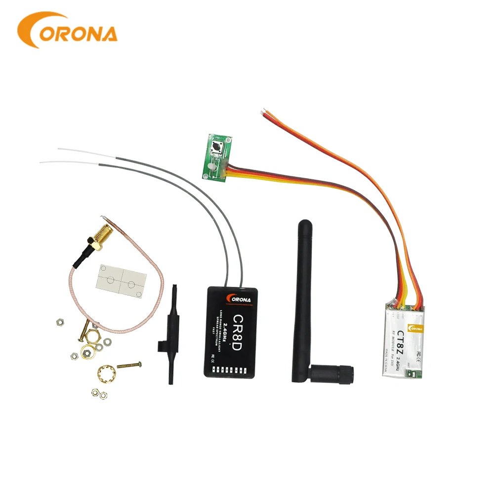 Corona 2.4ghz Diy Module Ct8z (dsss) With Cr8d Receiver For Rc ...