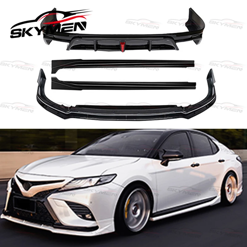 PP Yofer TG 550S Style Front Bumper Lip For 2021 CAMRY Tuning Body Kit ...