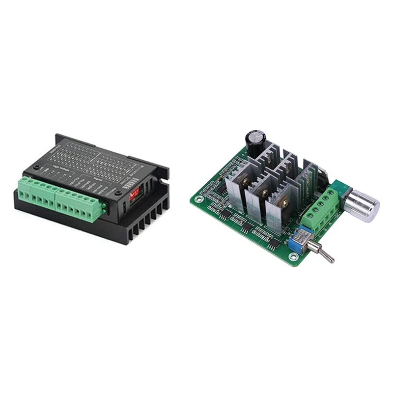Controlador de Motor paso a paso TB6600 4A 9 42V, controlador CNC con BLDC, Motor sin escobillas ...