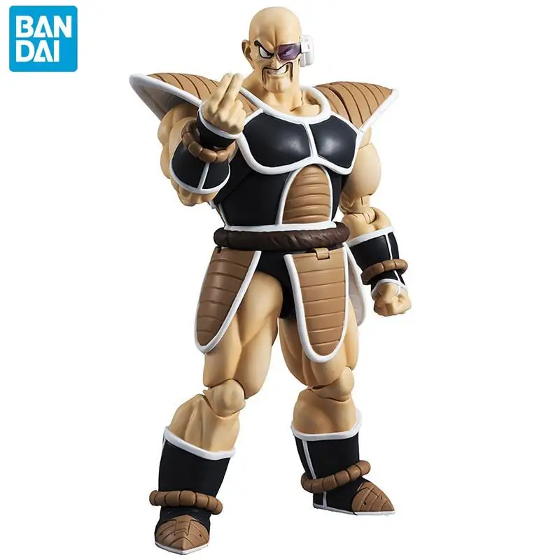 Bandai Original Anime Shf Dragon Ball Nappa Action Figures 7inch Pvc ...