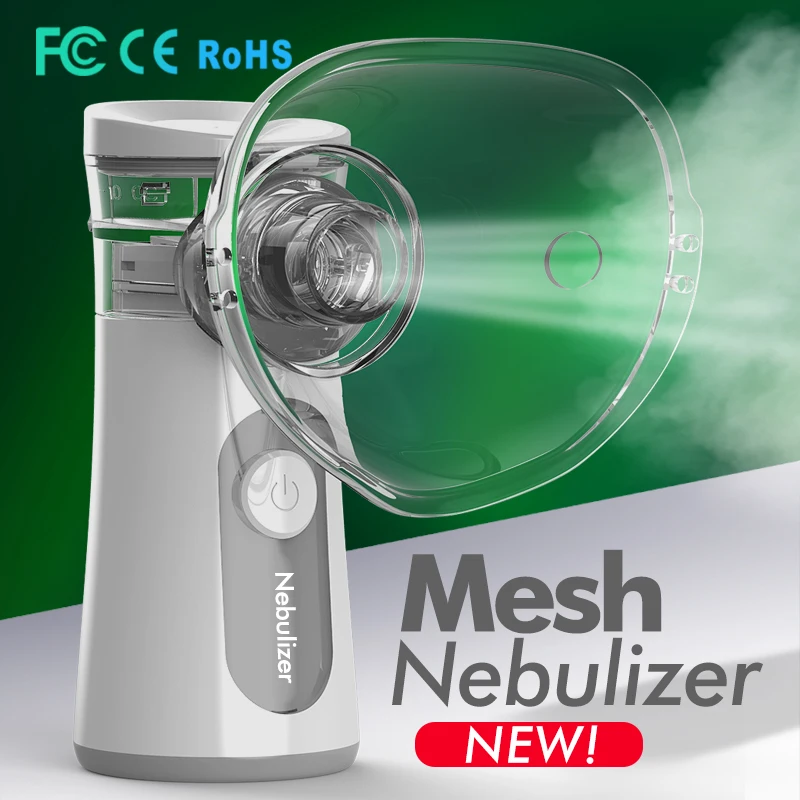 Handheld Portable autoclean Inhale Nebulizer Mesh Atomizer silent ...
