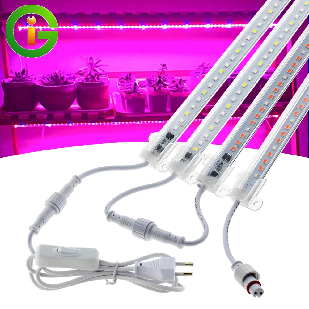 Ac220v Led Grow Light Full Spectrum 72leds Led Plant Light Bar ...