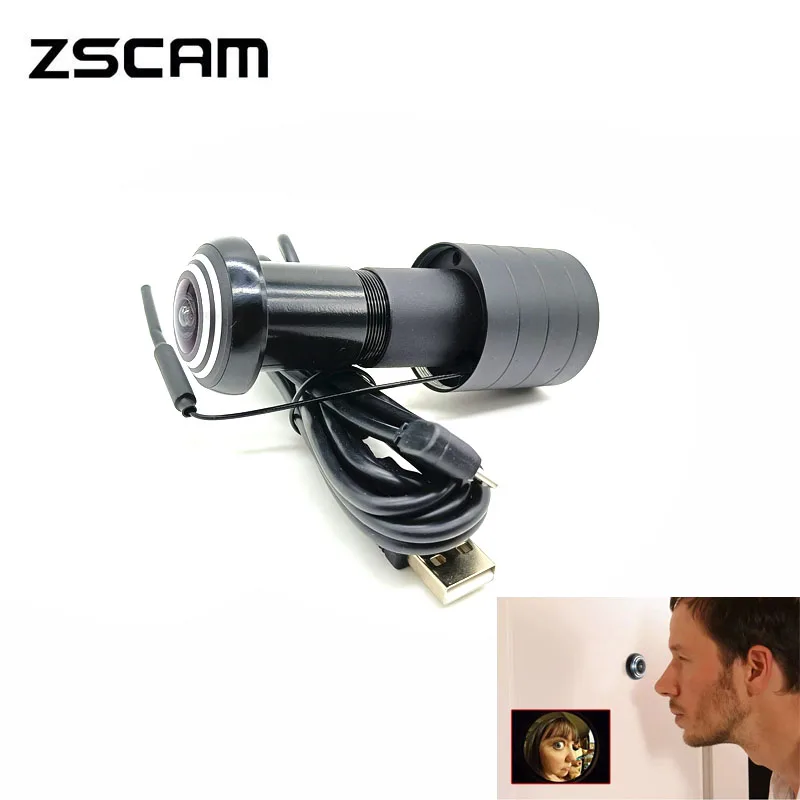 RTSP-2MP-Mini-Peephole-Wi-Fi-Door-Eye-Hole-IP-Camera-Home-Security ...