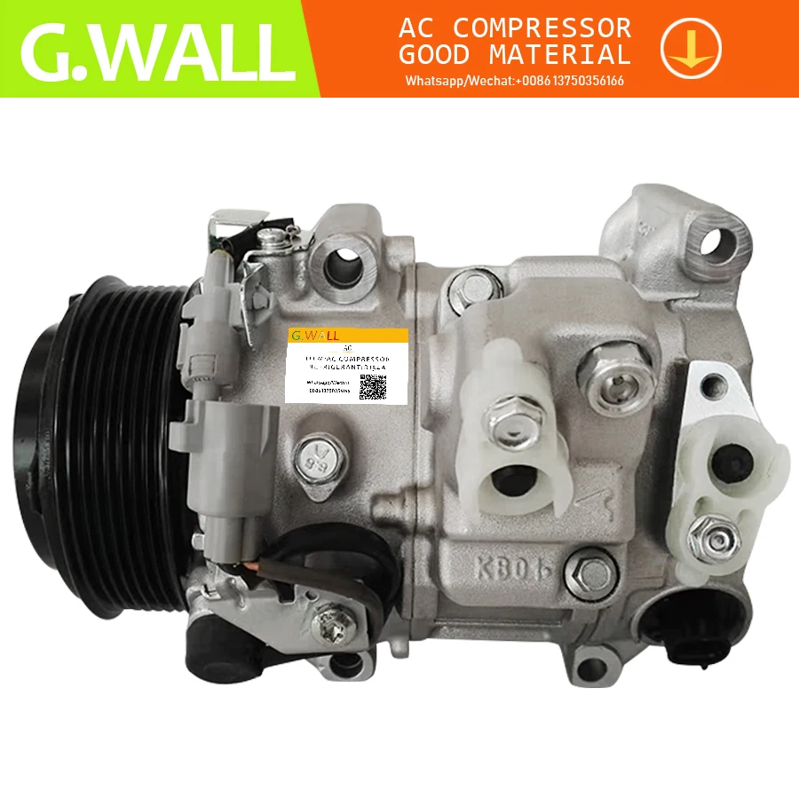 6SBU16C ACคอมเพรสเซอร์สำหรับToyota Camry Avalon Lexus RX350 3.5L ...