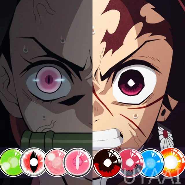 Pink Demon Eyes