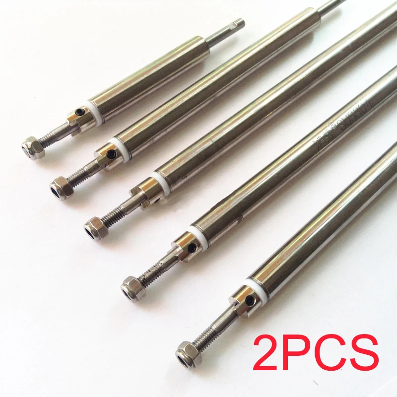2pc 304 Stainless Steel Boat Shaft Assembly 4mm Driveshaft with Paddle ...