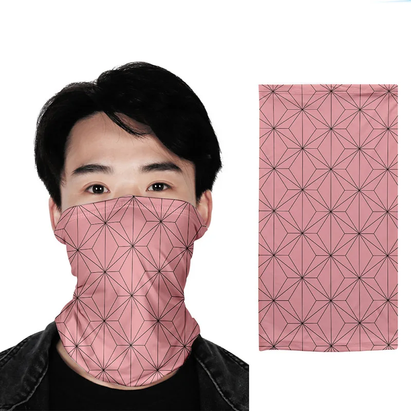 Anime Demon Slayer Kamado Tanjirou Nezuko Cosplay Mask - AllCosplay.com