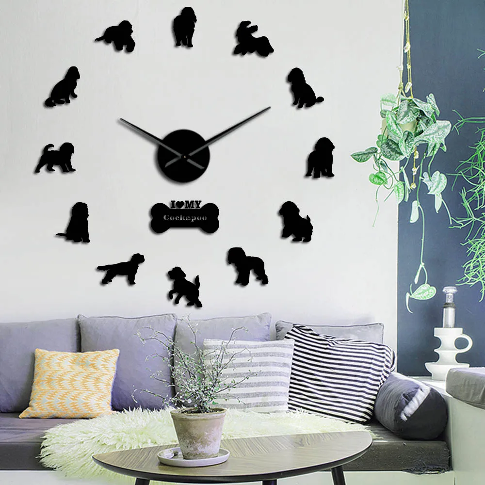 Cockapoo DIY Large Wall Clock - Classic Shop