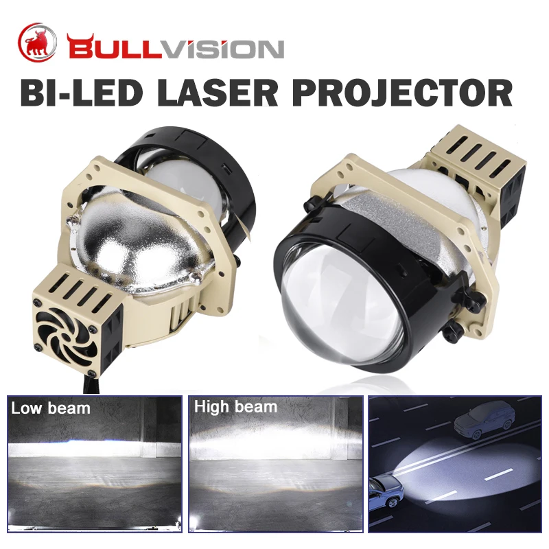 2X-3-0-inch-Laser-Bi-led-Projector-Lens-90W-30000LM-6000K-Car-LED ...