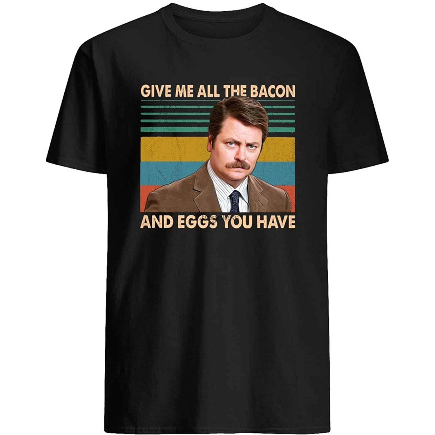 Ron Swanson Bacon Meme