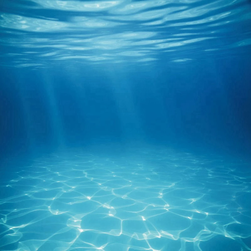 Summer Underwater Seabed Water Swimming Pool Sea Baby Portrait Backdrop ...