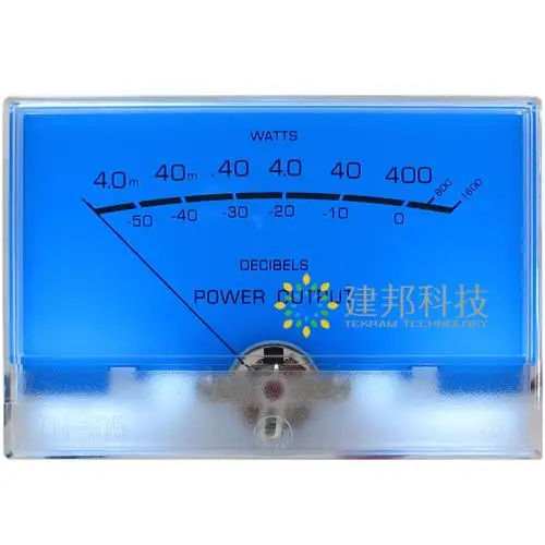 Classic-Macintosh-High-Precision-Lake-Blue-Vu-Meter-Head-DB-Meter-Power ...