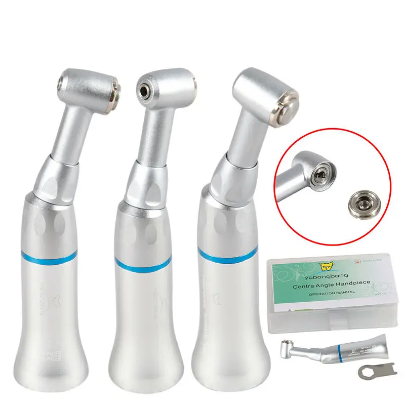NSK Style Dental Slow Low Speed Handpiece Contra Angle Push Button ...