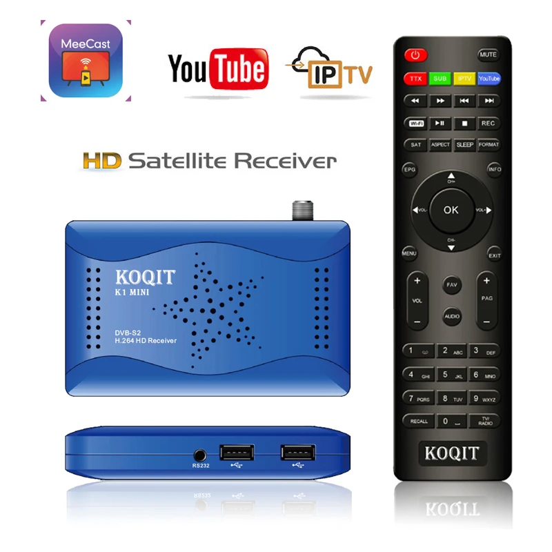 Fta Receptor Dvb-s2 T2mi Satellite Receiver Dish Tuner Dvb S2 Satellite ...