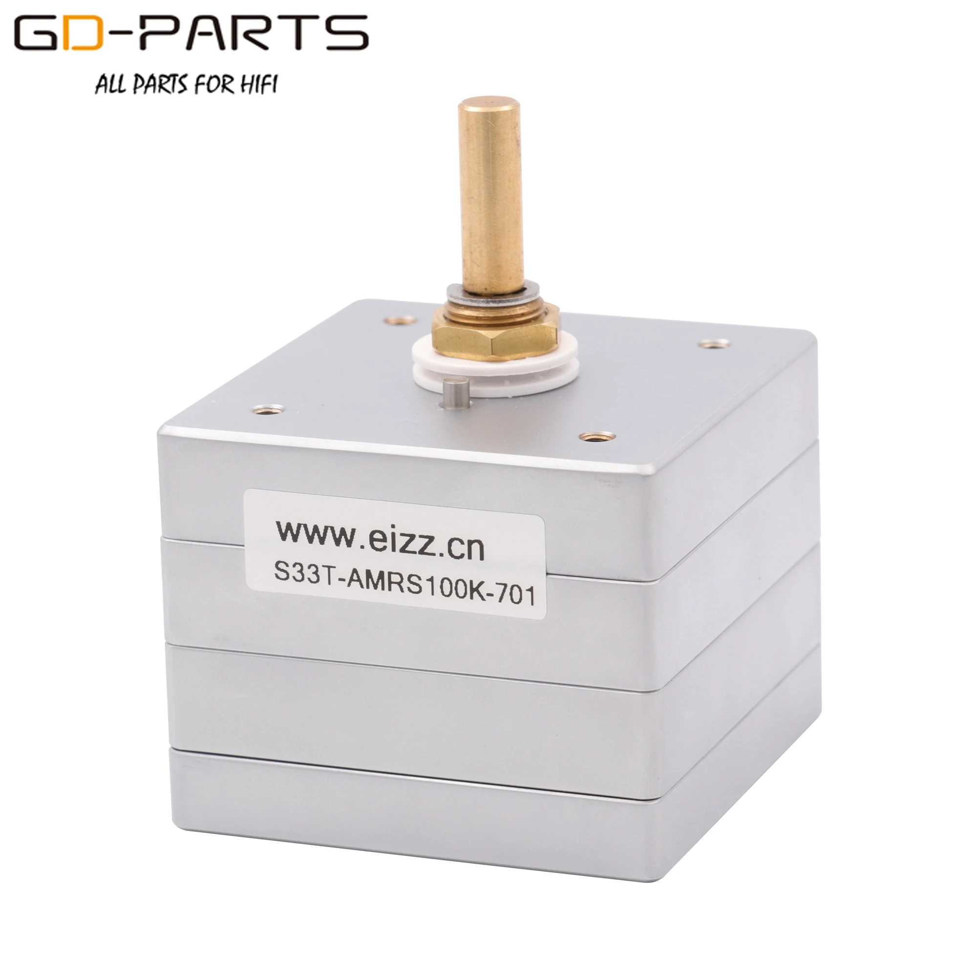 EIZZ-High-End-33-Steps-Stereo-100K-Volume-Potentiometer-LOG-Balance ...