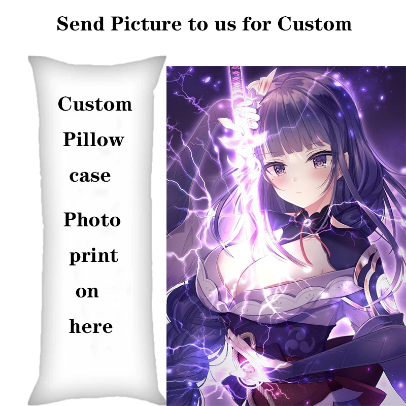 DIY CUSTOM 50X150cm Dakimakura Cover Hugging Body Cushion Cover Bedroom ...