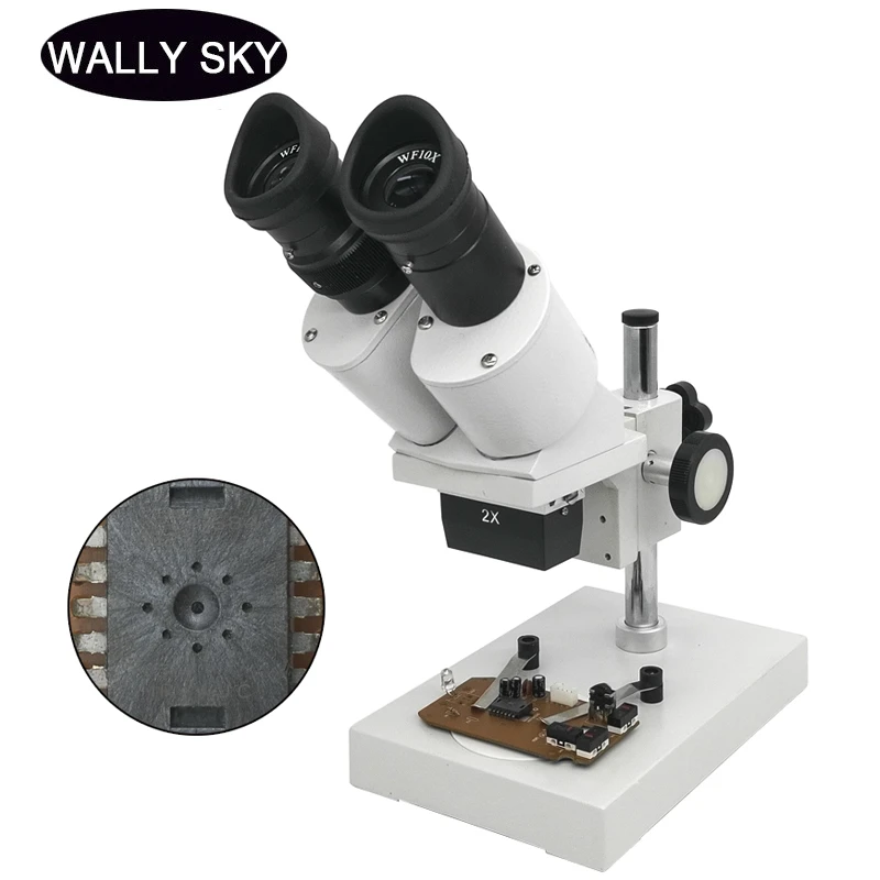 10X 20X 30X 40X Binocular Stereo Microscope Industrial Microscopes ...