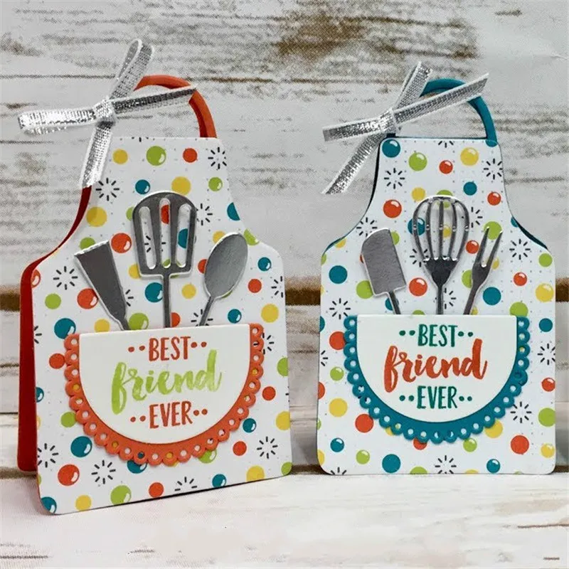 Kitchen Apron Tools Metal Cutting Dies for Scrapbooking Dies Cuts DIY ...
