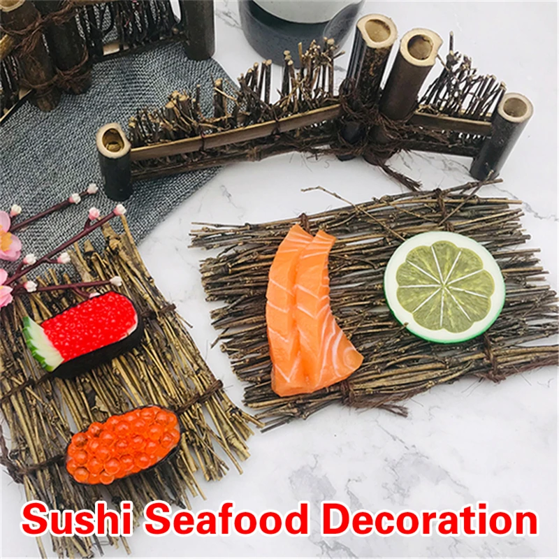 Sushi Boats Pine Bamboo Japanese Cuisine Creative Sashimi - AliExpress