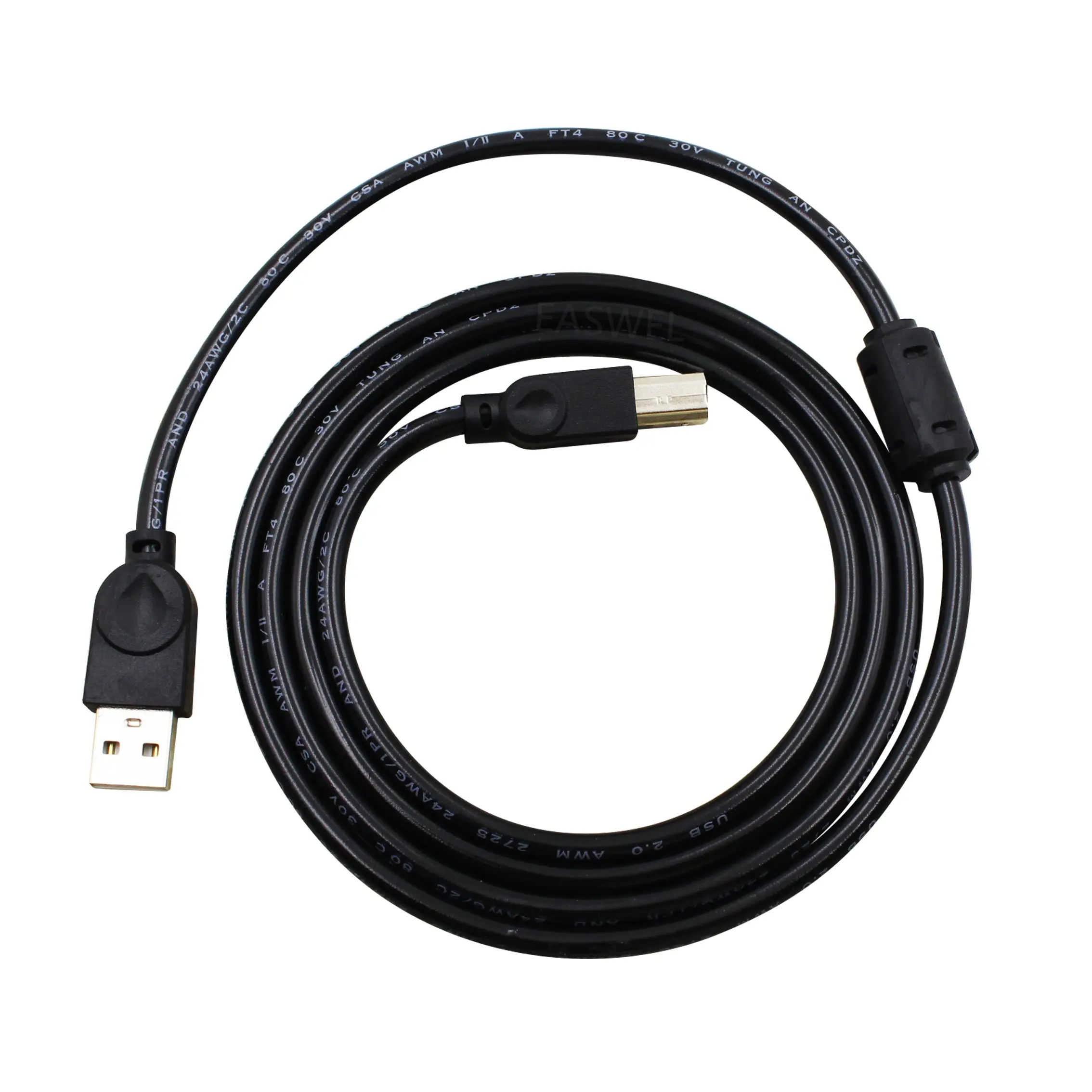 5ft Usb Data Cable For Behringer U-phoria Um2 Umc2 Umc22 Audio/midi ...