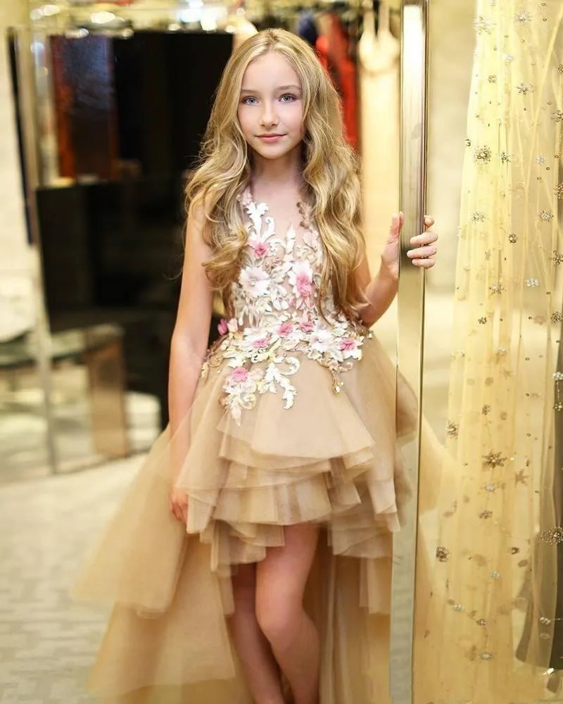 High Low Dresses For Little Girls