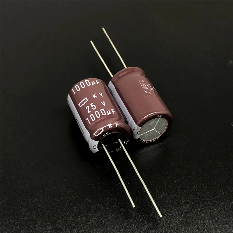 5pcs/20pcs/100pcs 1000uF 25V NCC KY Series 12.5x20mm Low ESR Long Life ...