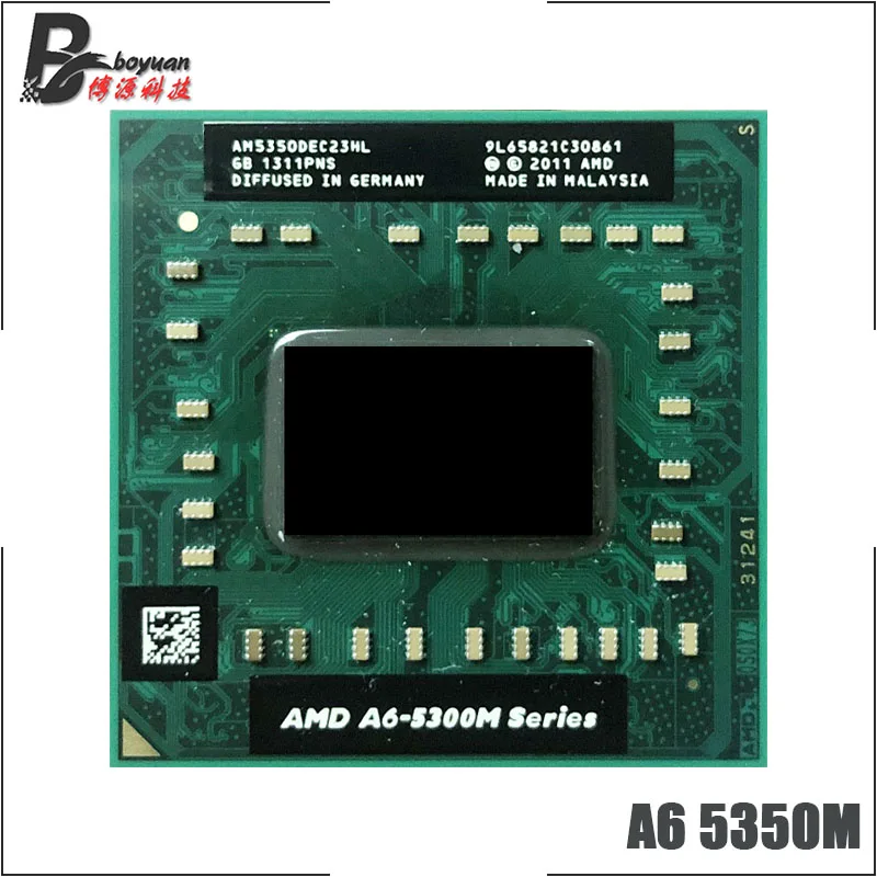 Amd A6 Series A6 5350M a6 5350m 2.9 ghz usado processador de cpu de ...