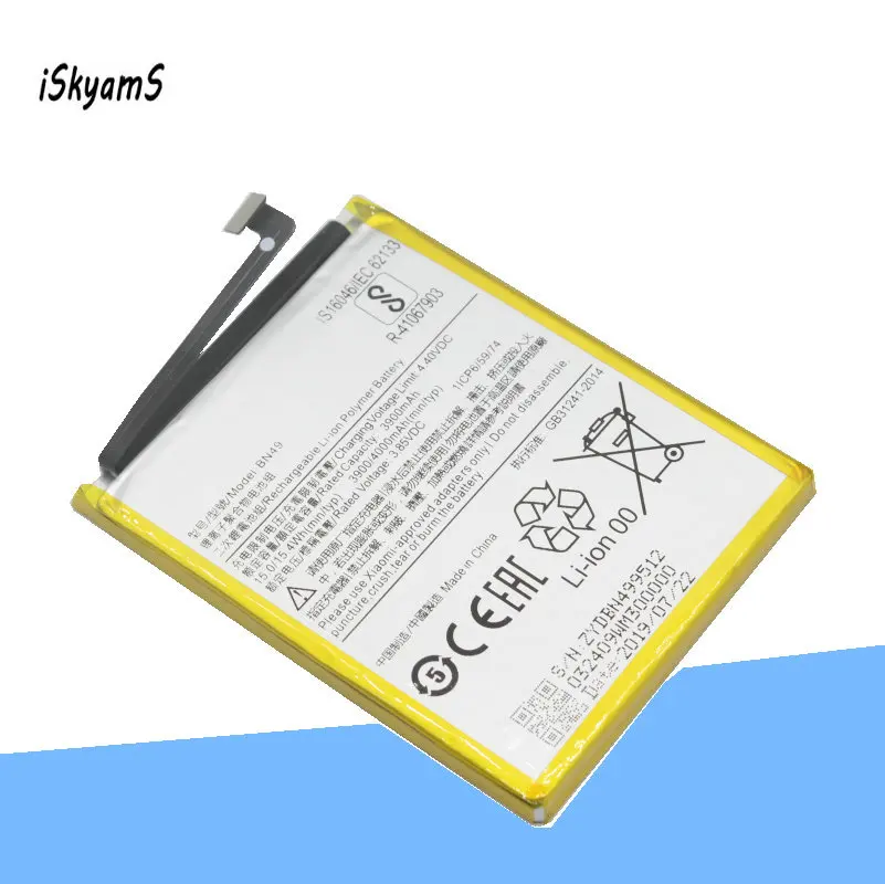 iSkyamS-1x-3900mAh-BN49-Replacement-Battery-For-Xiao-mi-Redmi-7A-XiaoMi ...