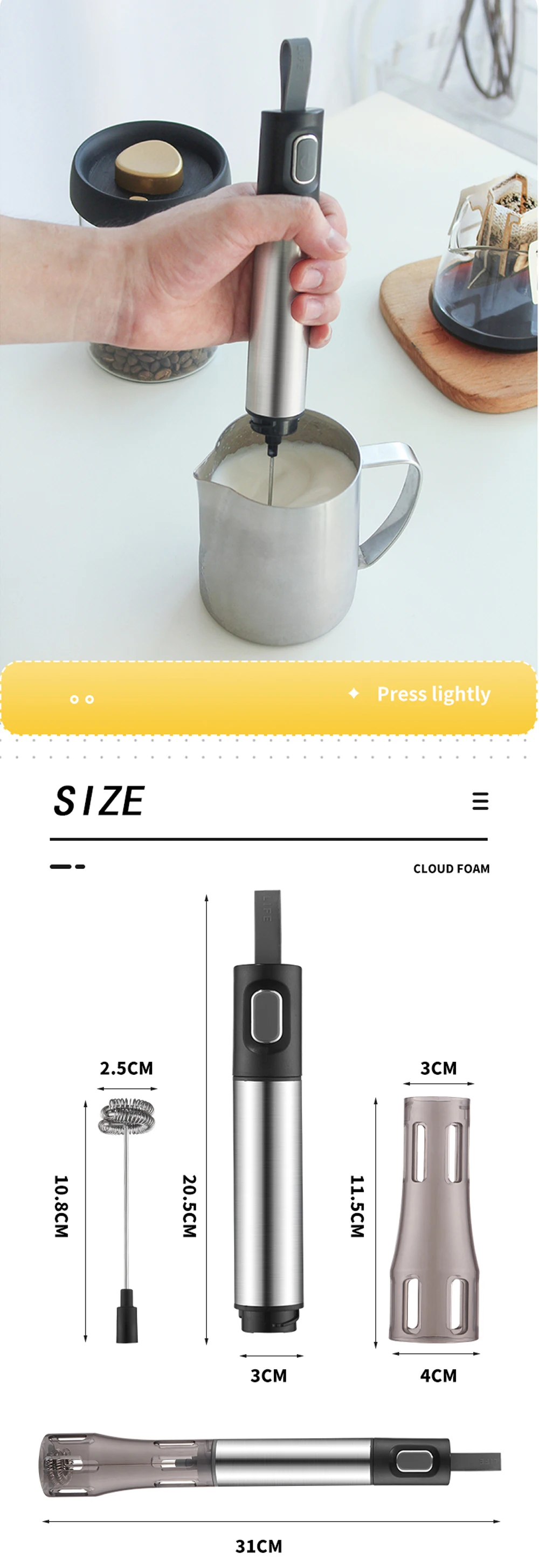 Batteur - fouet,Fouet électrique à main, batteur à œufs, mousseur à ...