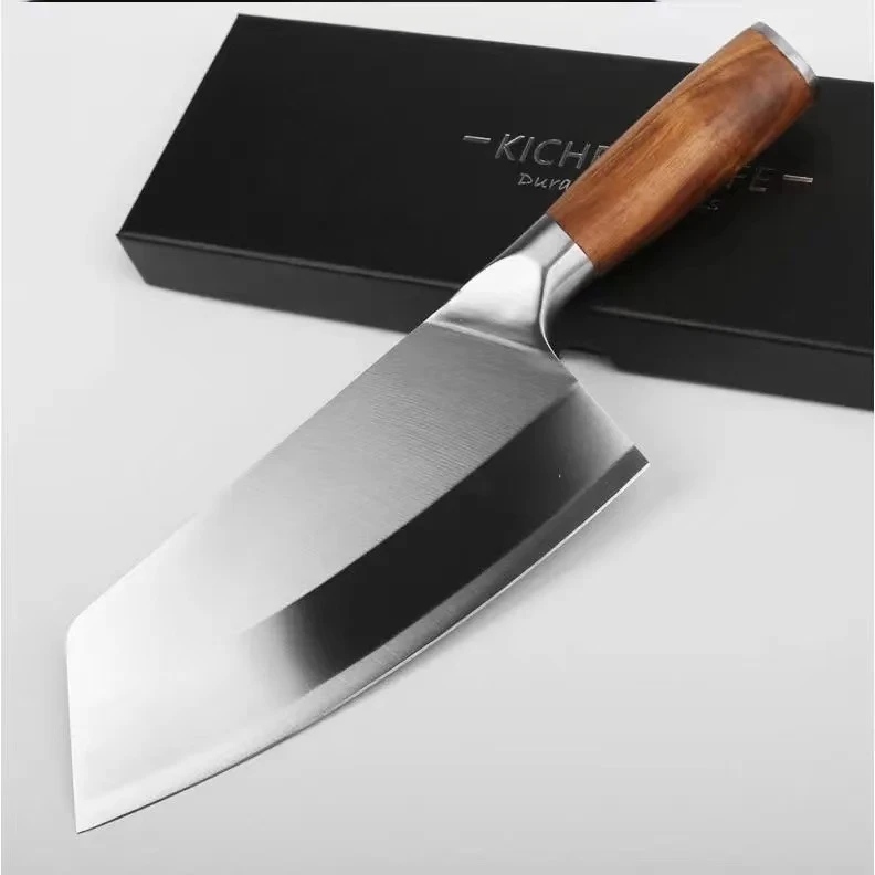 Shuoji 4cr13 Chef Knife 7 Inch Chinese Kitchen Knives Meat Fish ...