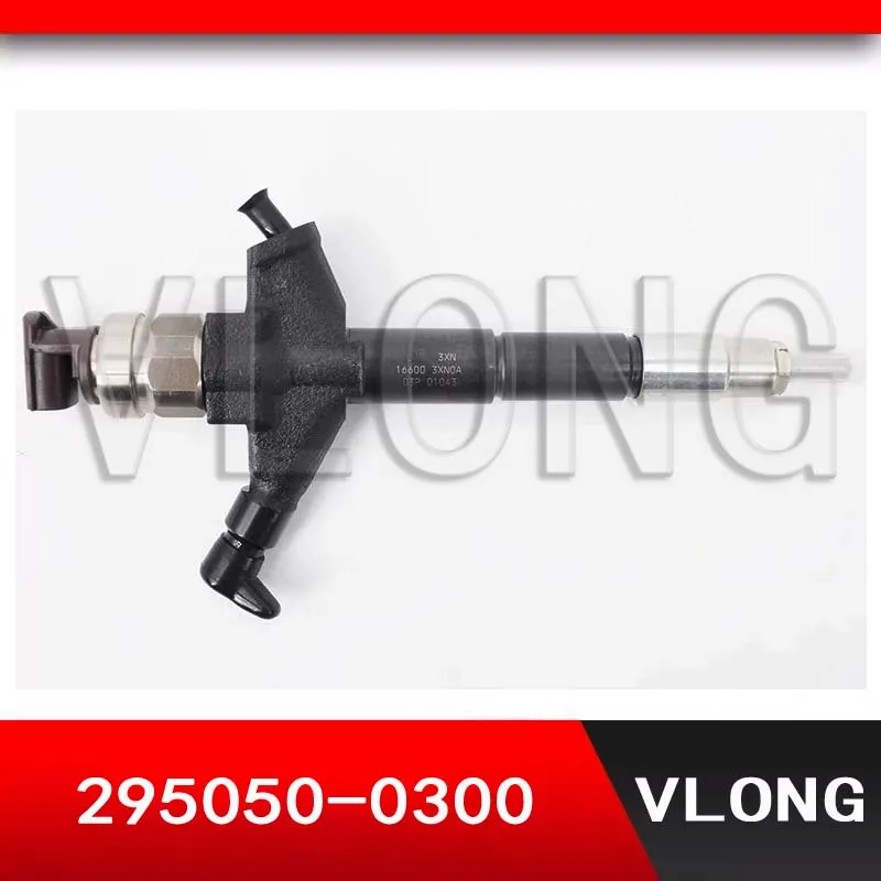 4PCS Common Rail Diesel Injectors 295050-0300 16600-3XN0A 16600-5X30A ...