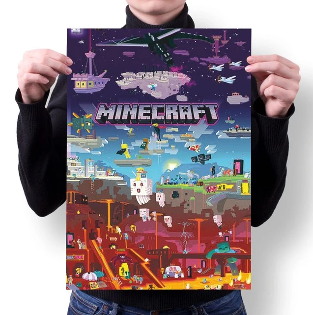 Minecraft Framed Poster
