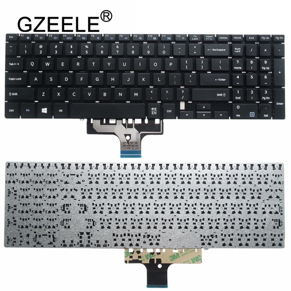 GZEELE US Laptop Keyboard For Samsung NP 500R5H 500R5K Y01CN Y01 Y02 ...