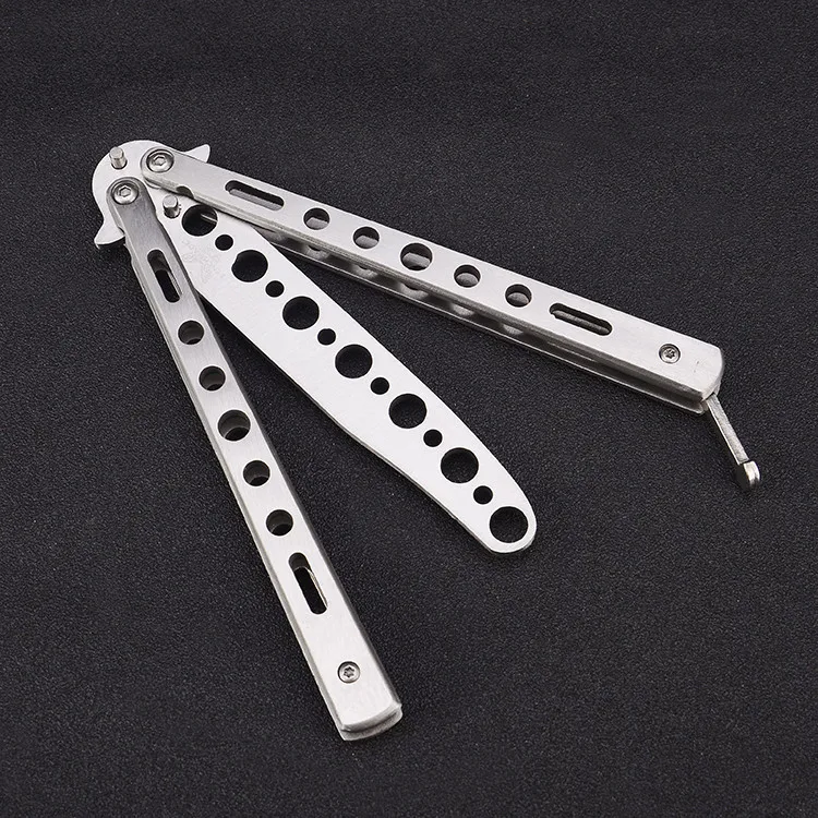 8.6'' Stainless Steel Practice Dull Blade Flail Combat Fight Fold ...