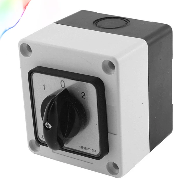 Ui 660V Ith 20A 3 Positor Rotary Cam Változó Kapcsoló W Vezérlődoboz ...