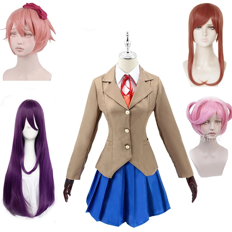 Doki Literature Club Natsuki Sayori | Natsuki Doki Literature Cosplay ...