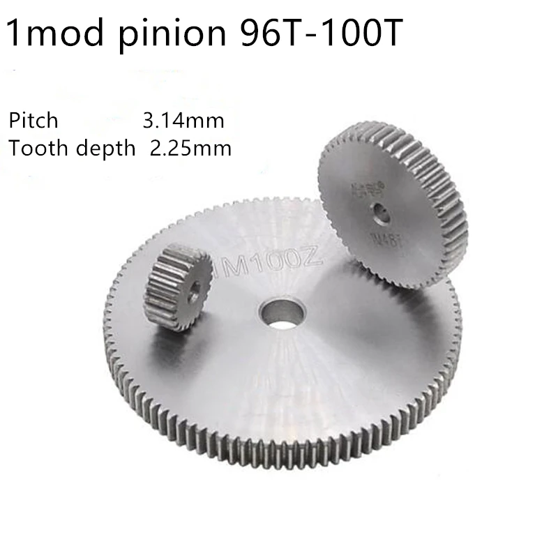 MOD1 gear rack 96 teeth 98 teeth 100 teeth no hardened thickness 10mm 1 ...