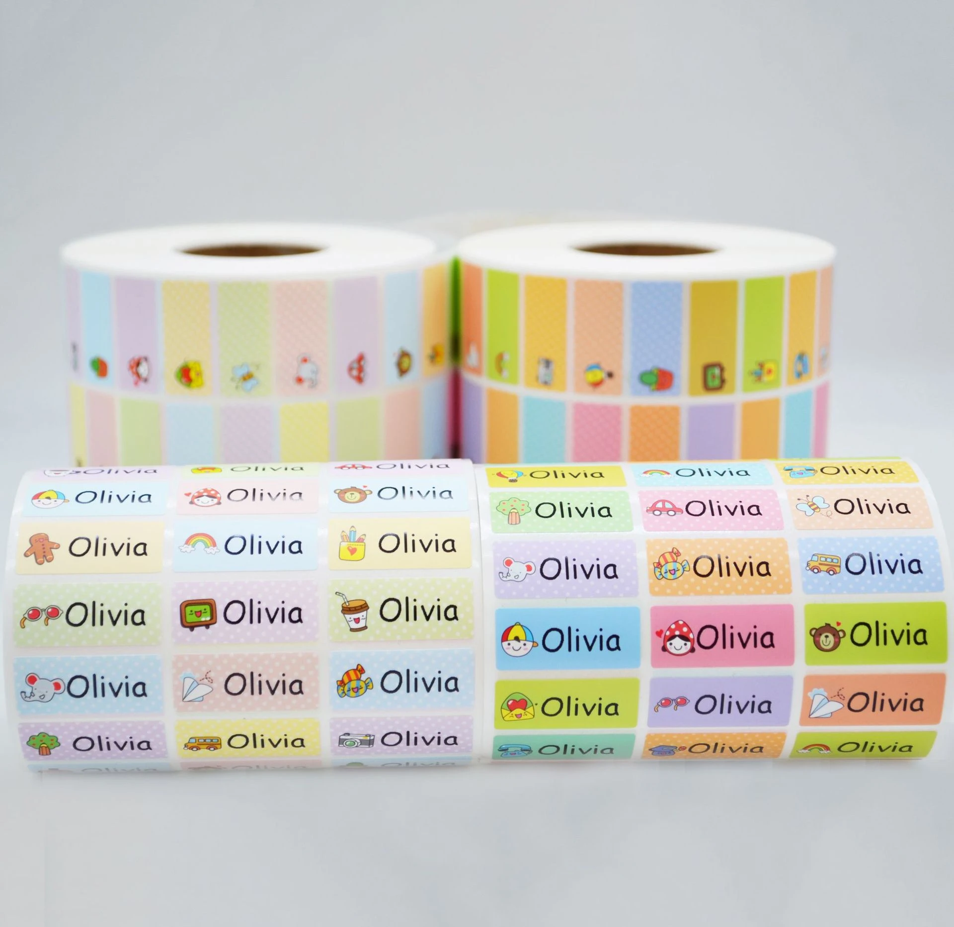 Custom Name Sticker Customize Stickers Waterproof Personalized Labels ...