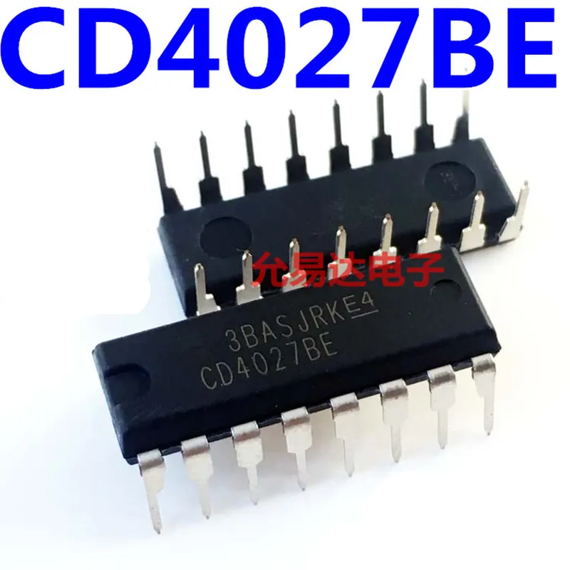 Freeshipping 100pcs/lot Cd4027be Cd4027 4027be 4027 Cd4027bd Cd4027bp ...