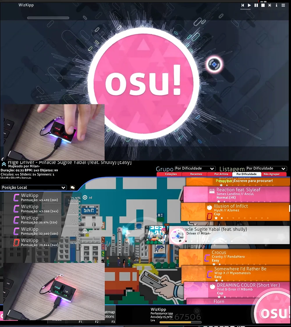 تسوق K2 Professional OSU Gaming Mechanical Keyboards RGB Backlight Hot ...