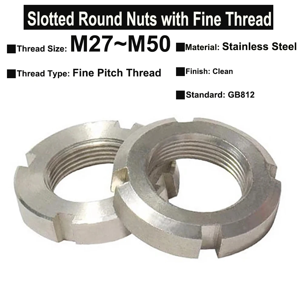 1Piece-2Pcs-M27-M30-M36-M39-M40-M45-M48-M50-SUS304-Stainless-Steel-Slotted-Round-Nuts.jpg