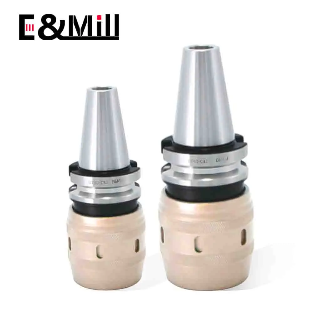 High Precision BT30 BT40 Powerful Tool holder BT40-C32-105 Powerful Milling Clamp CNC Tool ...
