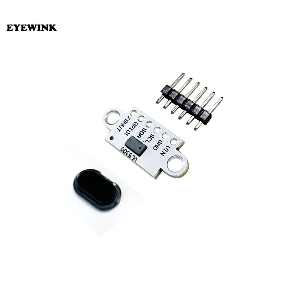 VI5300 레이저 거리 측정 센서 모듈 4m 범위가 vl53l0x vl53l1x 커버를 대체합니다.|센서들| - AliExpress