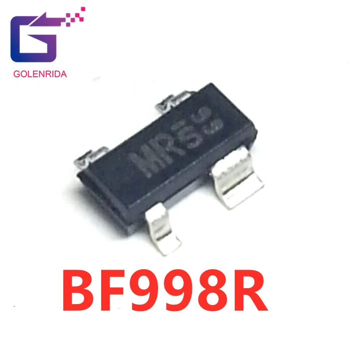 Transistor MOS FET nuevo SOT143, BF998R, BF998 SOT 143 SOT SMD, 10 unids/lote|Transistores ...