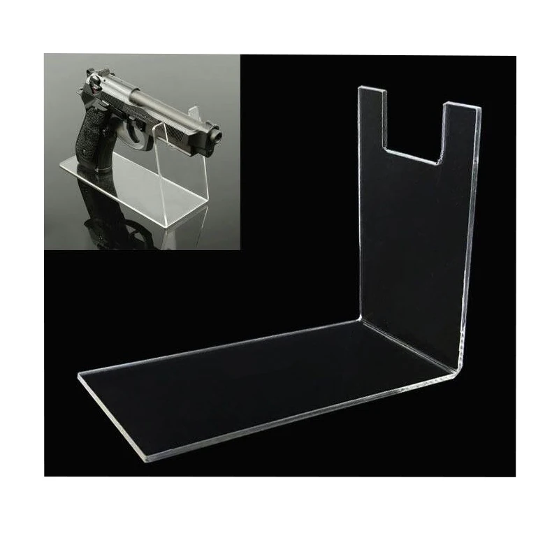 Acrylic-Outdoor-Gun-Display-Stand-Rack-Armory-Store-Display-Props-Clear ...