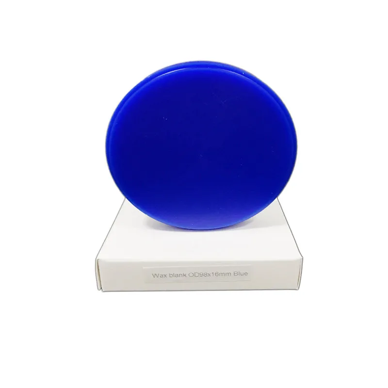 Dental-Laboratory-Dental-Carving-Blue-White-Wax-Disk-For-Dental-CAD-CAM ...